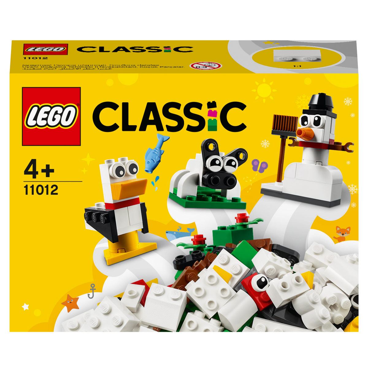 LEGO® Classic 11012 Briques blanches créatives