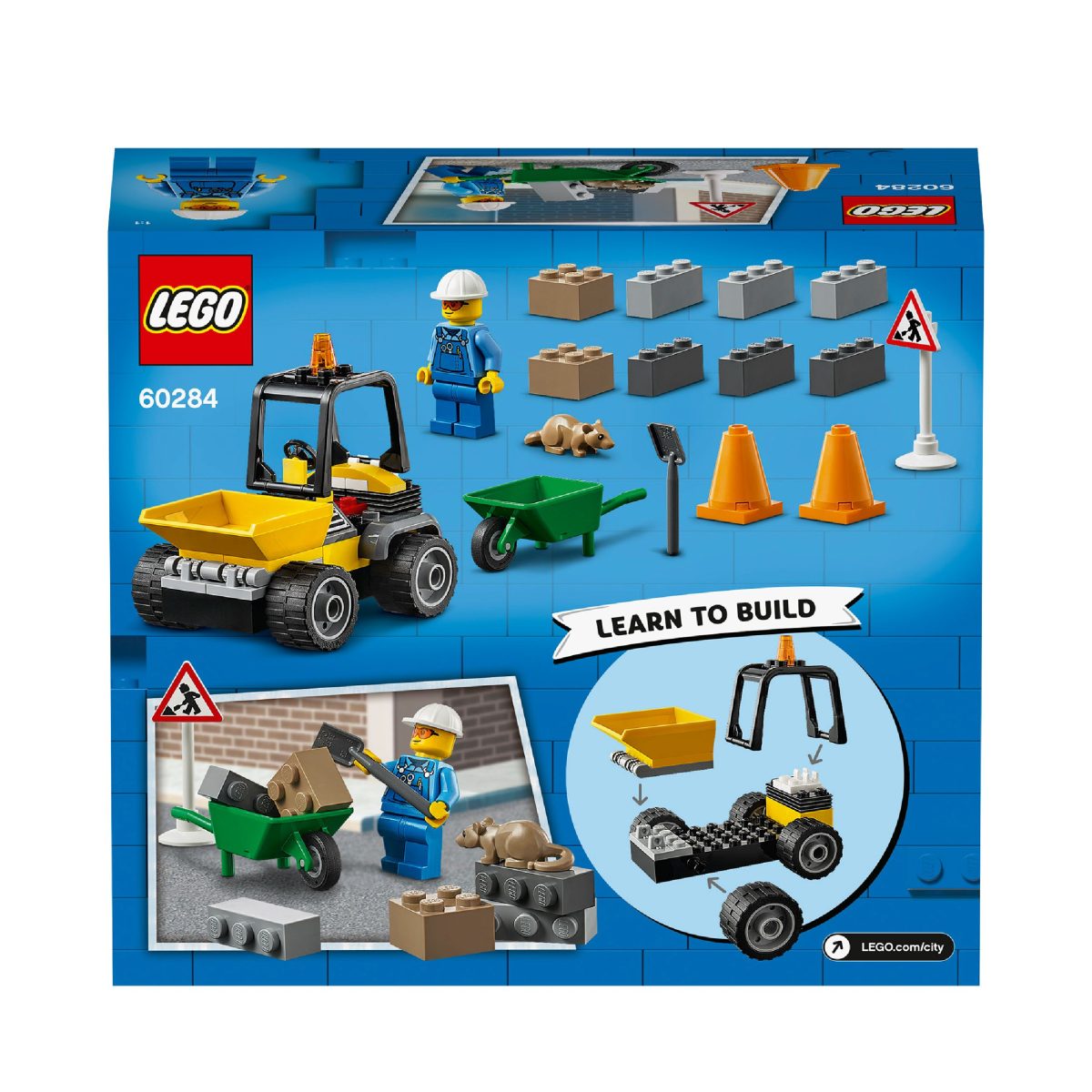 LEGO® City 4+ 60284 Le camion de chantier