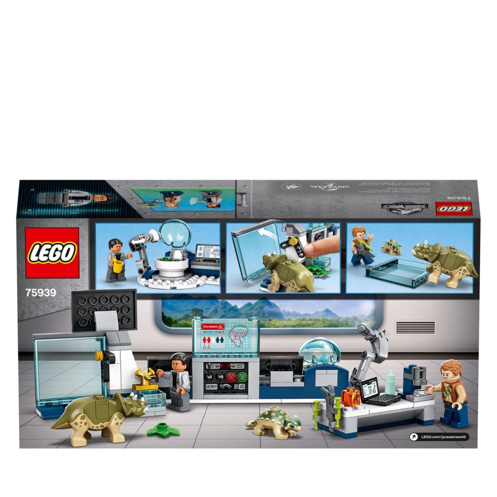 LEGO® Jurassic World™ 75939 Le labo de Dr Wu : l'évasion des bébés