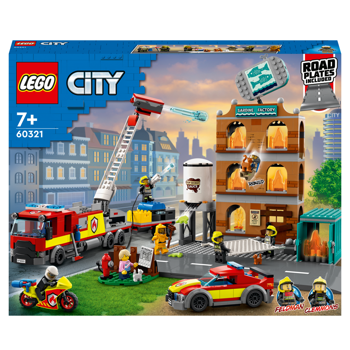 LEGO® City Fire 60321 La Brigade Pompiers