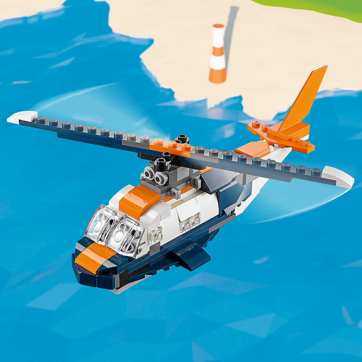 LEGO® Creator 3-en-1 31126 L’Avion Supersonique
