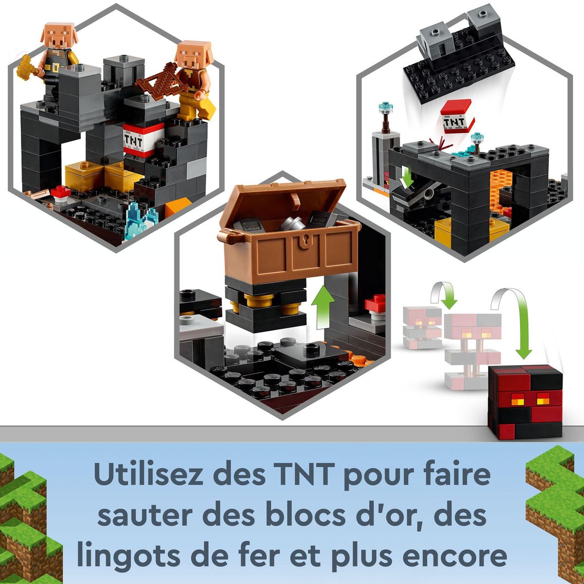 LEGO® Minecraft™ 21185 Le Bastion du Nether | La Cabane à Jouer
