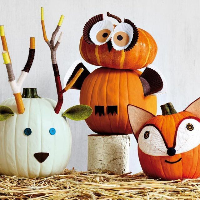 10 idées pour fabriquer une citrouille d’Halloween effrayante