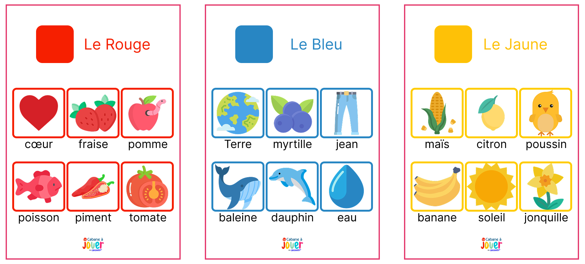 Couleurs en maternelle : idées et exercices pour enseigner les couleurs ...